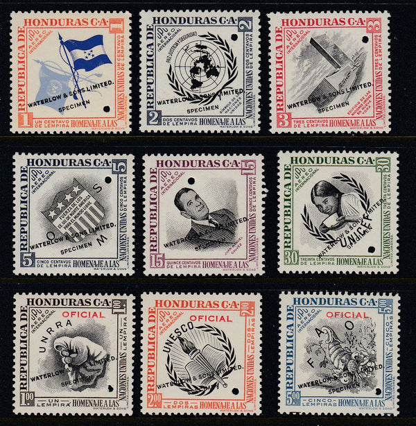 Honduras Stamps - Classic Latin America